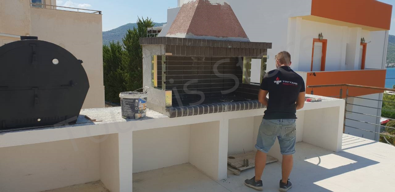 ΨΗΣΤΑΡΙΑ BBQ ΜΕ ΜΑΥΡΟ ΠΥΡΟΤΟΥΒΛΟ | ΤΟΥΤΣΗΣ