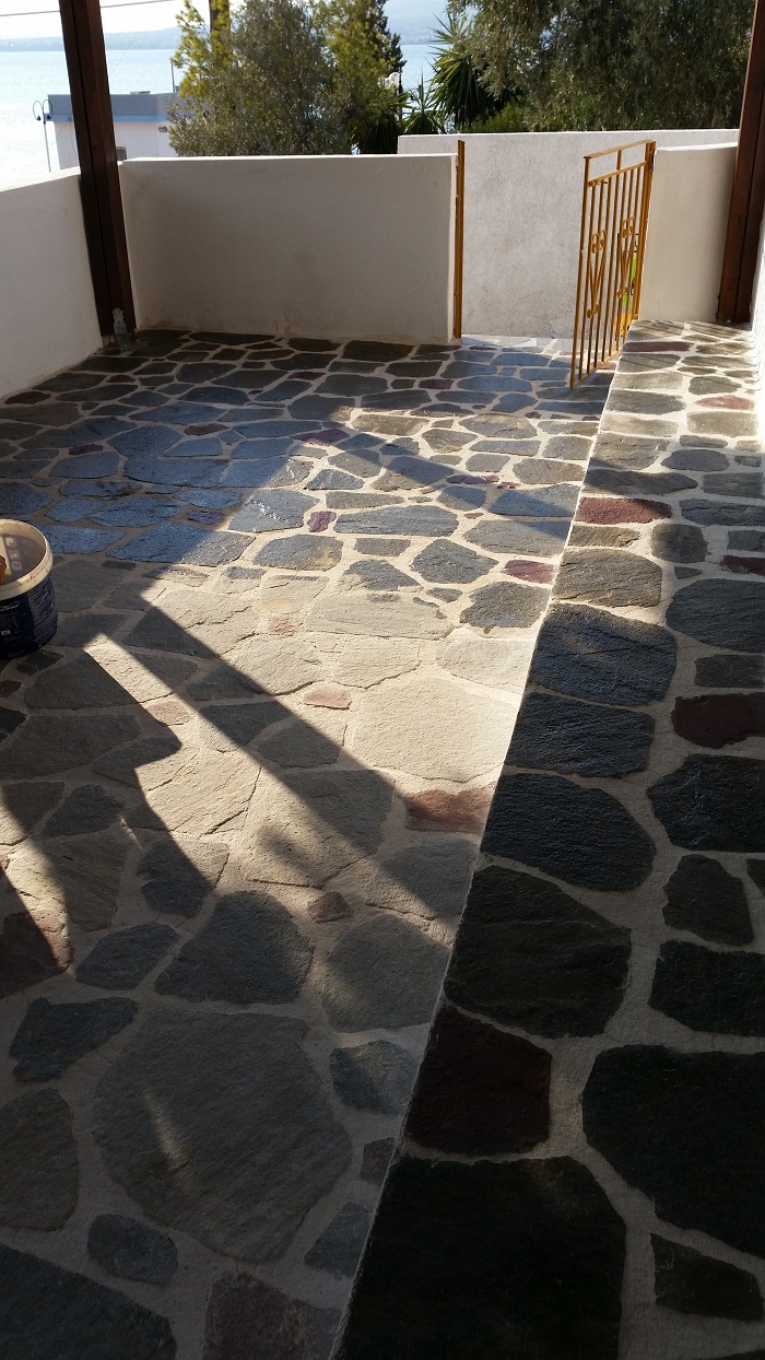 ΕΠΕΝΔΥΣΗ ΔΑΠΕΔΟΥ ΜΕ ΠΕΤΡΑ ΚΑΒΑΛΑΣ ΚΑΙ ΜΠΟΡΝΤΟ | ΤΟΥΤΣΗΣ
