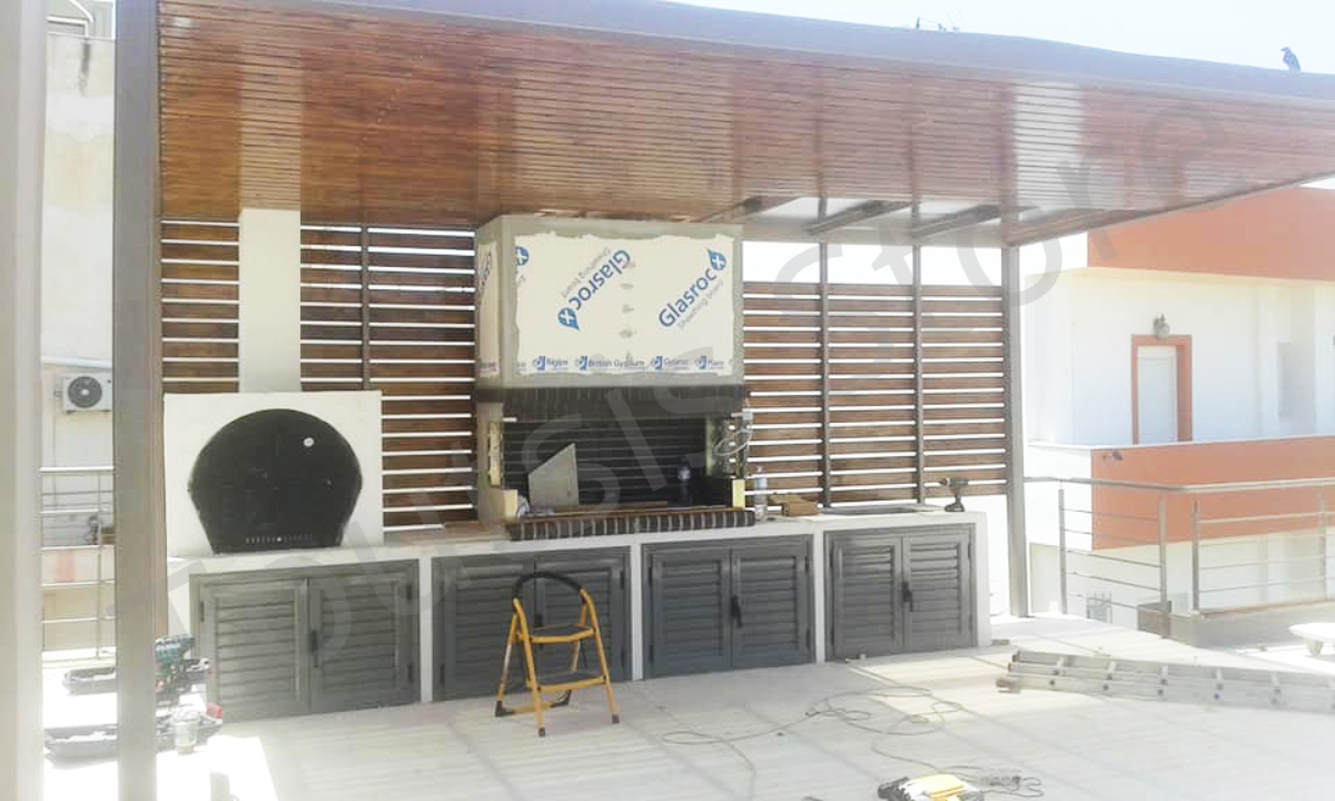 ΨΗΣΤΑΡΙΑ BBQ ΜΕ ΜΑΥΡΟ ΠΥΡΟΤΟΥΒΛΟ | ΤΟΥΤΣΗΣ