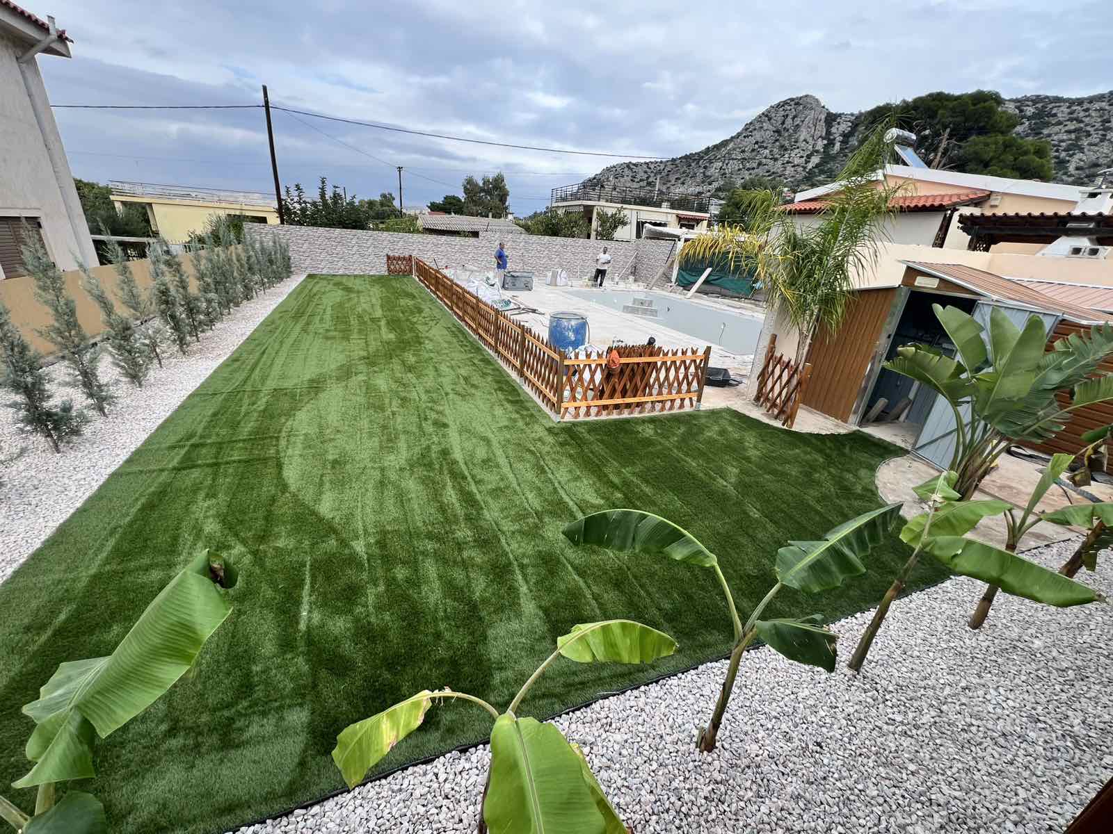 ΔΙΑΜΟΡΦΩΣΗ ΚΗΠΟΥ ΜΕ ΓΚΑΖΟΝ ΚΑΙ ΒΟΤΣΑΛΟ | ΤΟΥΤΣΗΣ