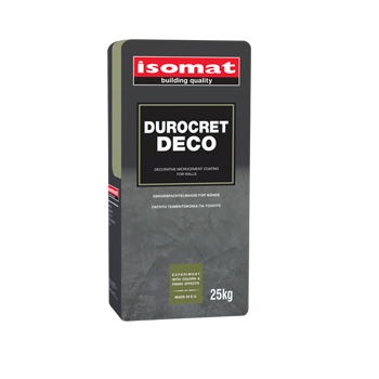 DUROCRET-DECO ΕΓΧΡΩΜΗ ΠΑΤΗΤΗ ΤΣΙΜΕΝΤΟΚΟΝΙΑ ΓΙΑ ΔΑΠΕΔΑ ΚΑΙ ΤΟΙΧΟΥΣ | ΤΟΥΤΣΗΣ